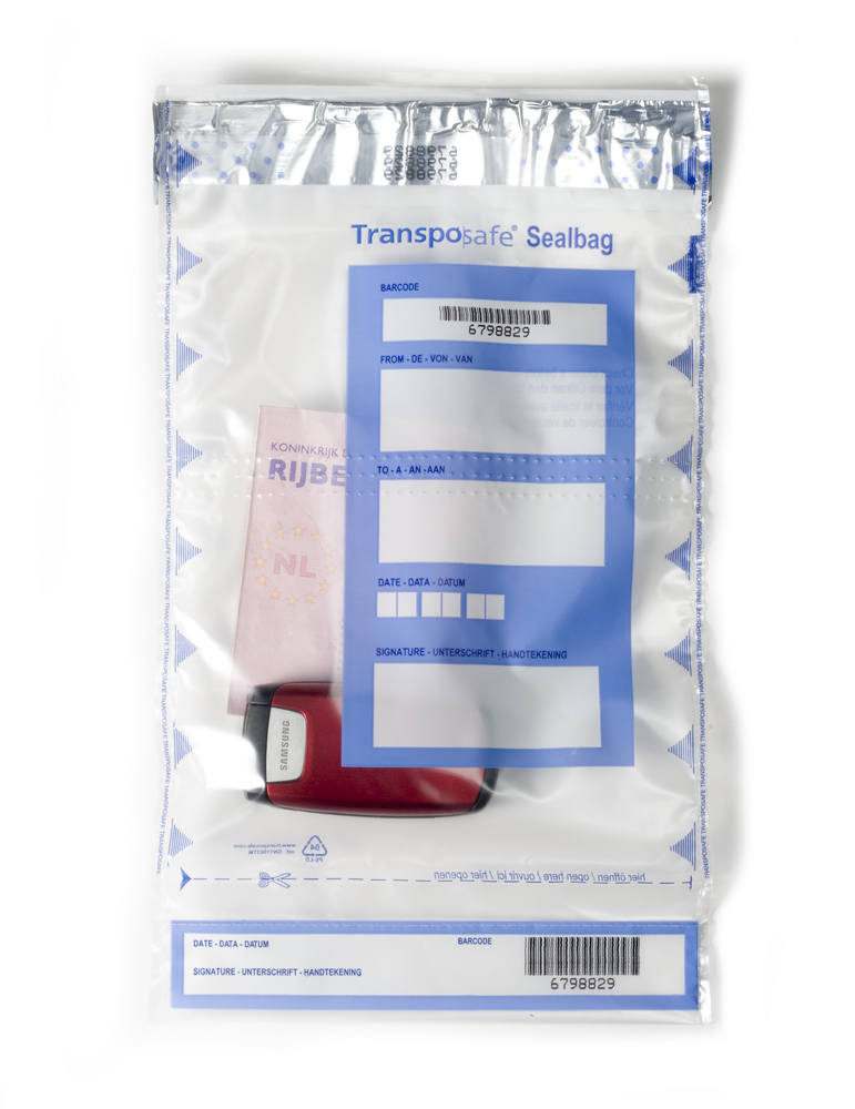 Sealbag medium, transparant, A5 | Snelpas